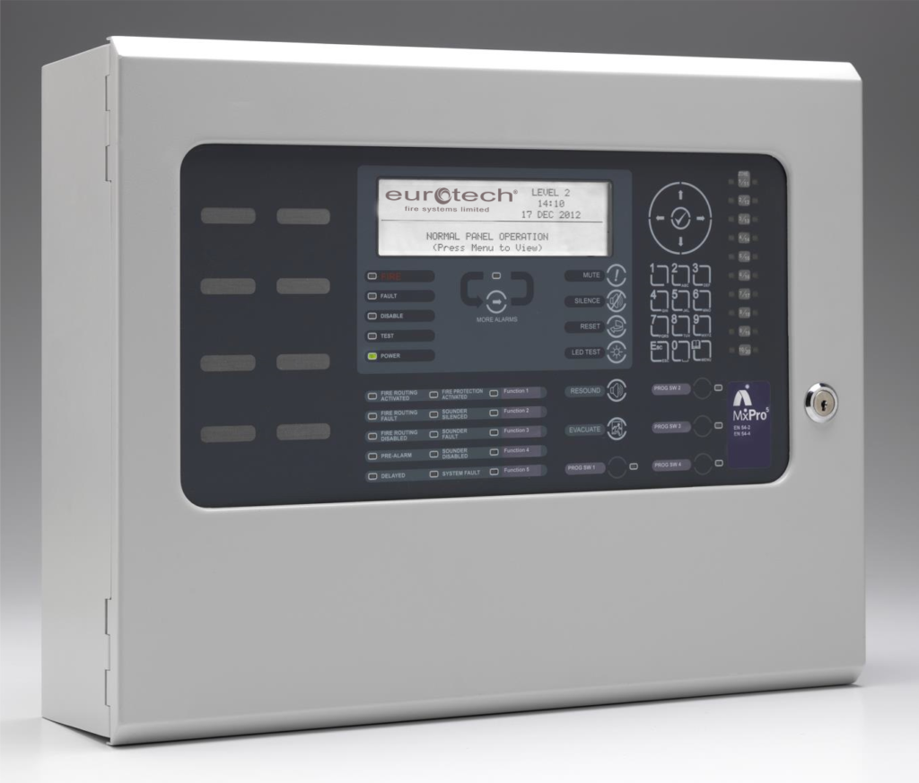 Eurotech 2 Loop Intelligent Fire Control Panel - Eurotech