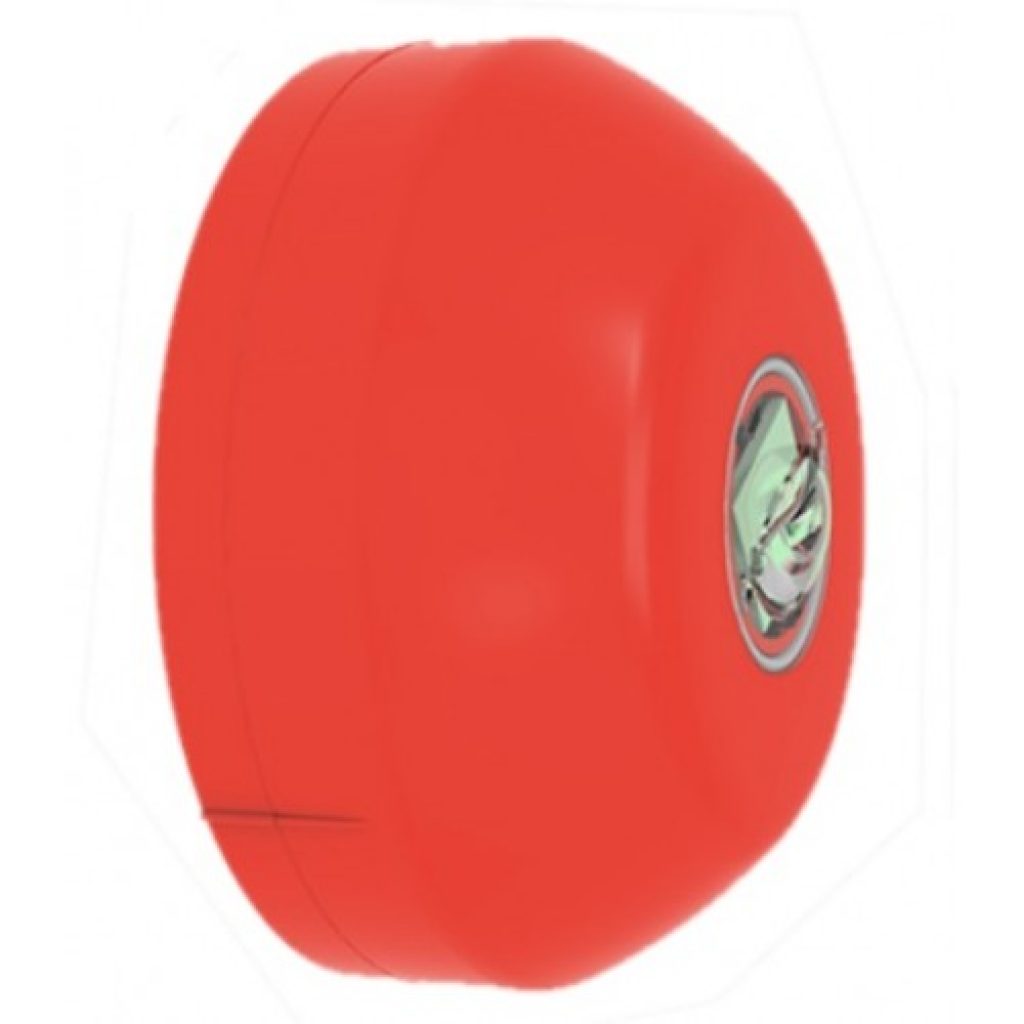Hochiki Addressable Wall Beacon (Red Body Red LEDs) - Eurotech