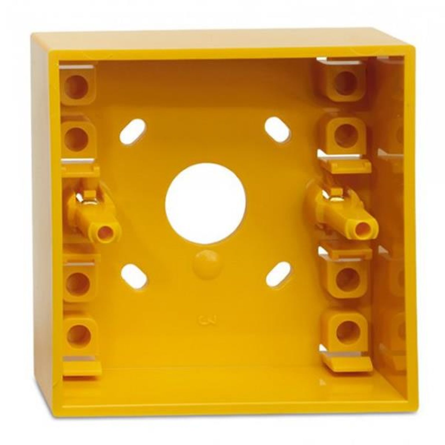 Hochiki Surface Mounting Call Point Box (Yellow) - Eurotech
