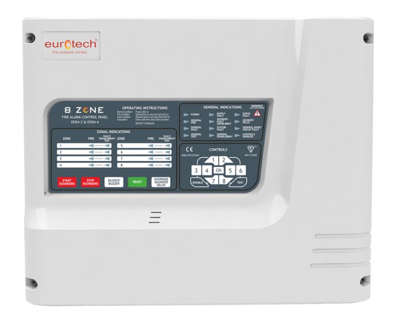Eurotech Conventional Fire Alarm Panel - Eurotech