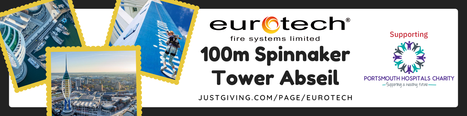 Eurotech Team undertake 100m Charity Abseil